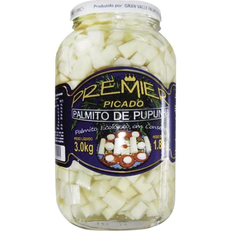 Comprar PALMITO PUPUNHA PICADO PREMIER 1800G - R$58,85 - Facily