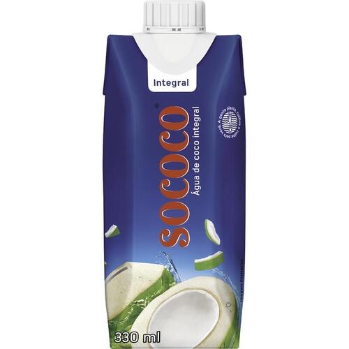 Comprar AGUA COCO SOCOCO TP 330ML - R$8,01 - Facily