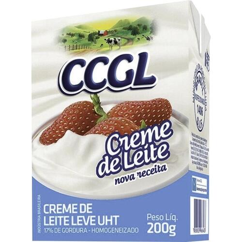Comprar CREME LEITE CCGL TP 200G - R$3,09 - Facily