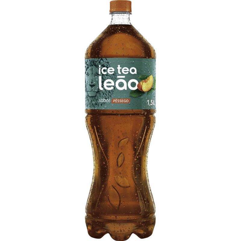 Comprar CHA LEAO FUZE ICE TEA PESSEGO PET 1,5L - R$7,48 - Facily