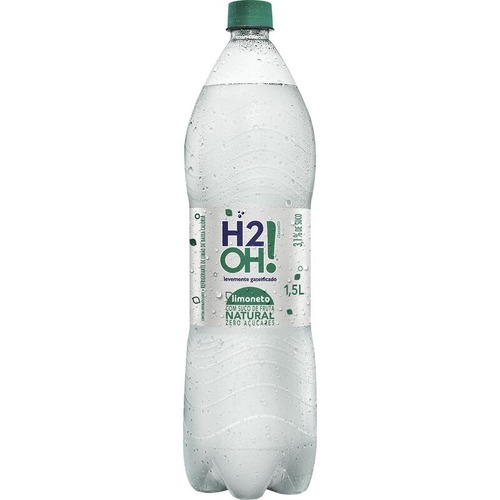 Comprar REFRIGERANTE H20H LIMONETO COM GAS PET 1,5L - R$8,12 - Facily