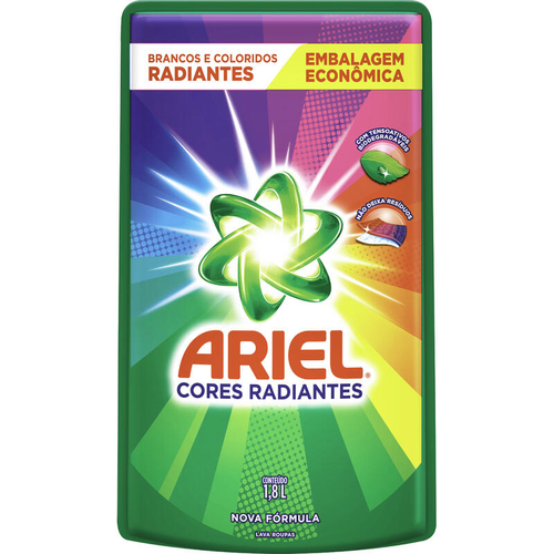 Comprar LAVA ROUPA LIQUIDO ARIEL CLASSICO REFIL 1,8L - R$24,40 - Facily