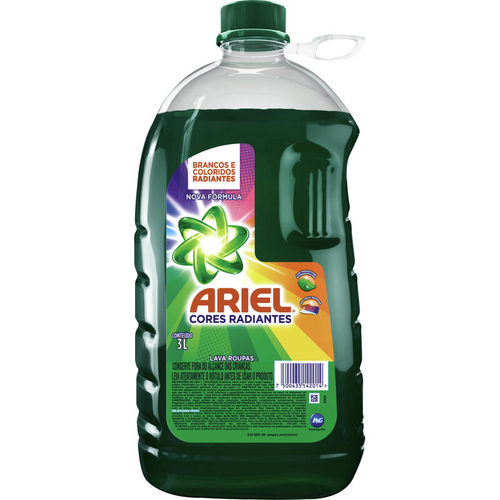 Comprar LAVA ROUPA LIQUIDO ARIEL CLASSICO 3L - R$49,22 - Facily