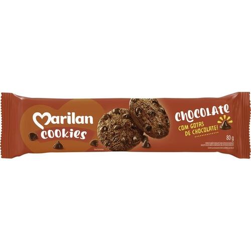 Comprar BISCOITO MARILAN COOKIES CHOCOLATE 80G - R$3,63