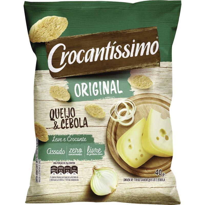 Comprar CROCANTISSIMO PULLMAN QJO/CEBOLA 40G - Facily
