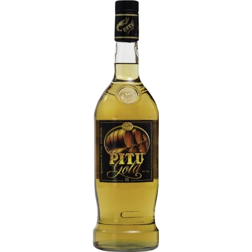 Comprar CACHACA PITU GOLD 1L - R$64,09 - Facily