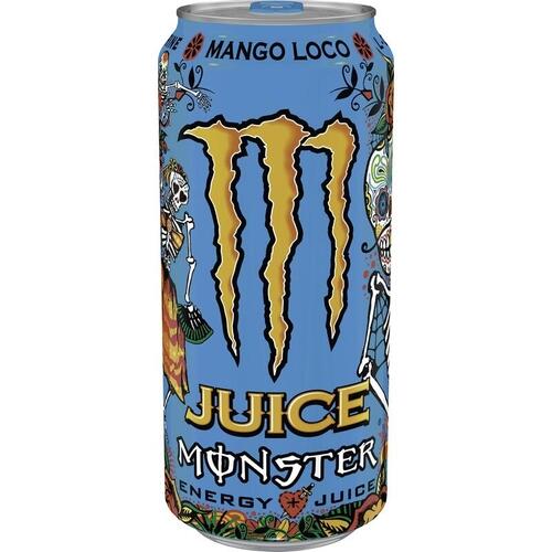 Comprar ENERGETICO MONSTER MANGO LOCO LATA 473ML - R$7,80