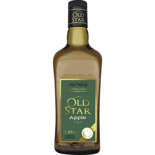 Comprar COQUETEL OLD STAR APPLE 1L - R$10,48 - Facily
