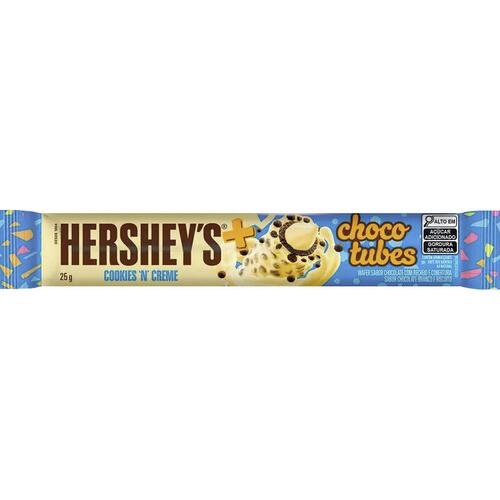 Comprar BISCOITO HERSHEYS TUBES WAFER COOKIES 25G - R$2,66 - Facily