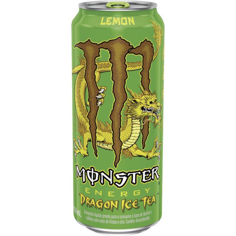 Comprar ENERGETICO MONSTER DRAGON ICE TEA LEMON 473ML - R$7,80