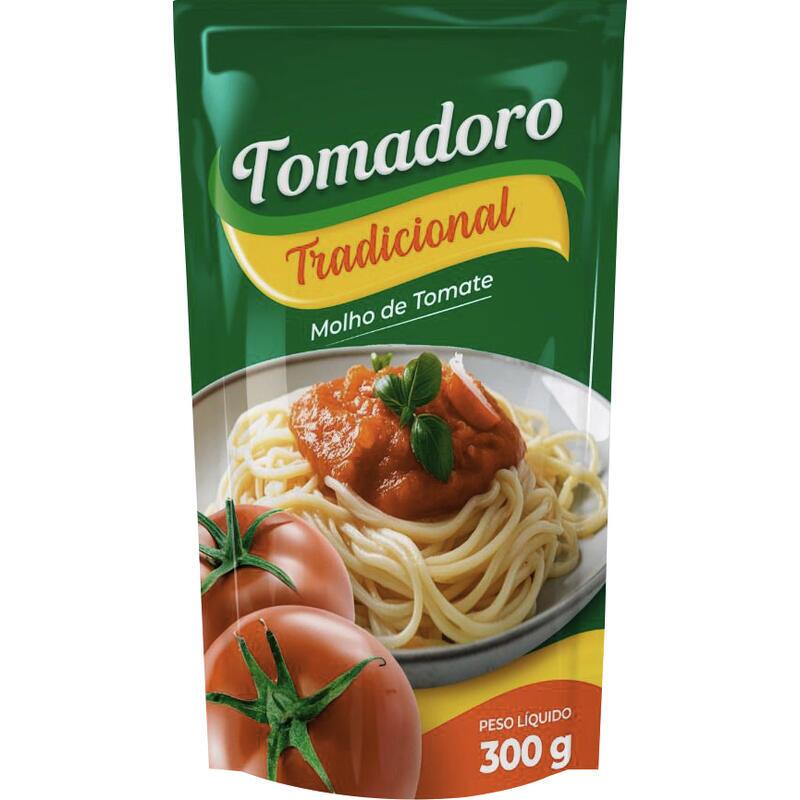 Comprar MOLHO TOMATE TOMADORO POUCH 300G - R$1,38 - Facily