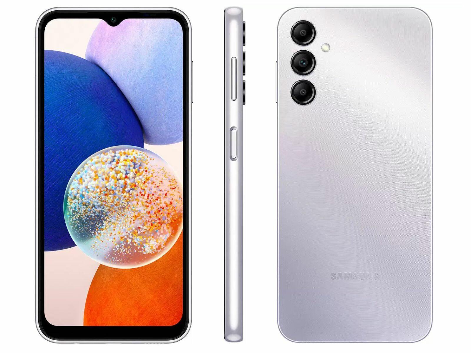 Samsung Galaxy A14 128 GB Prata - Bom - Comprar na Cellular Store