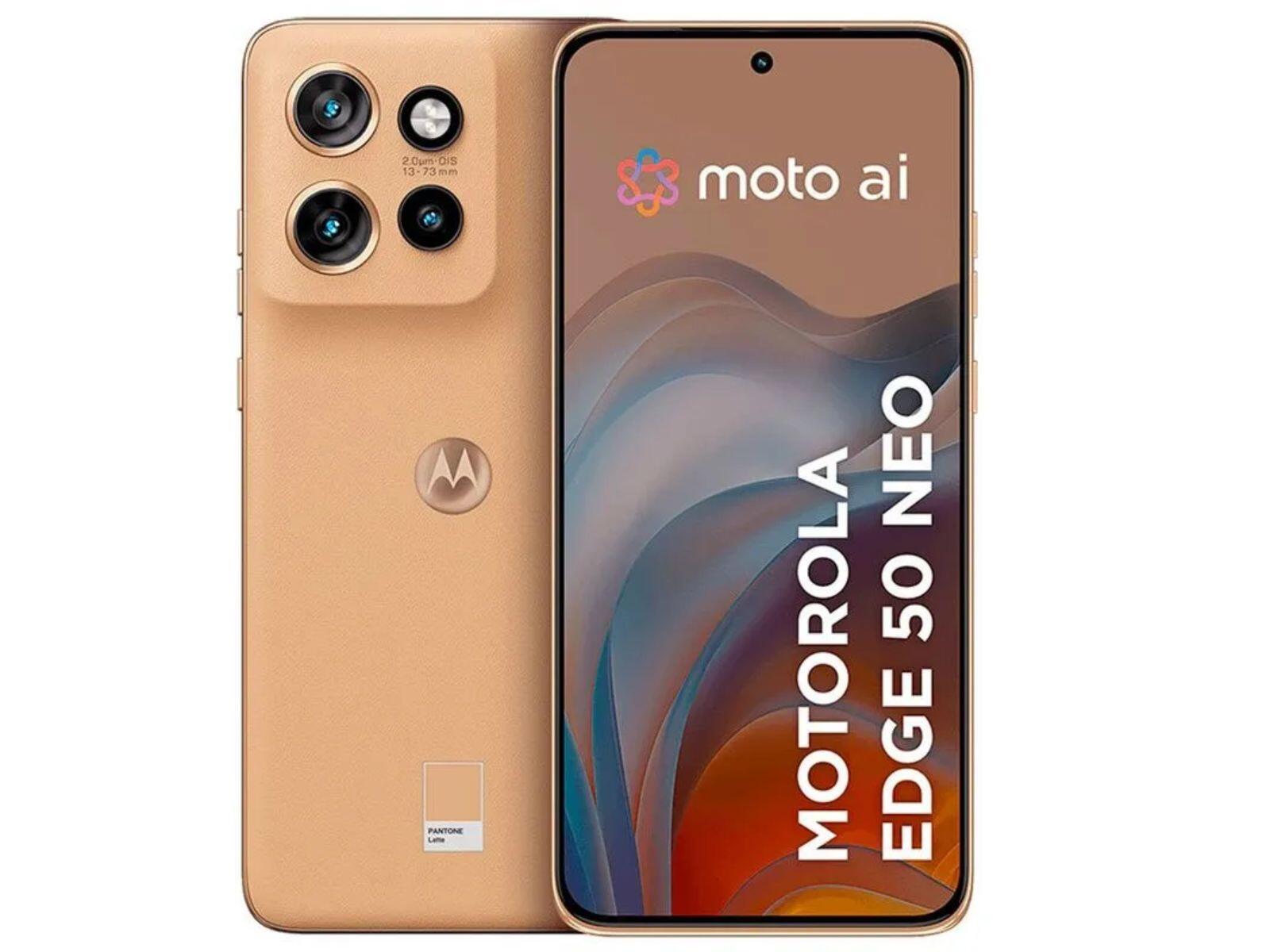 Motorola Moto Edge 50 Neo 256 GB Bege - Excelente