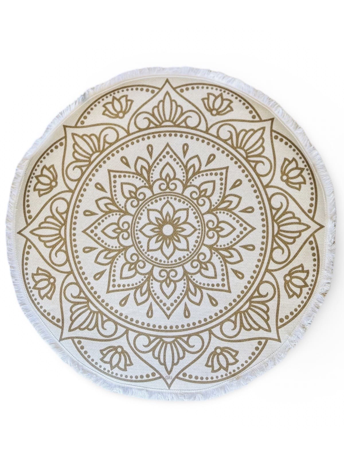 Tapete Mandala Boho Ouro - Decore com sofisticação e minimalismo - a ...