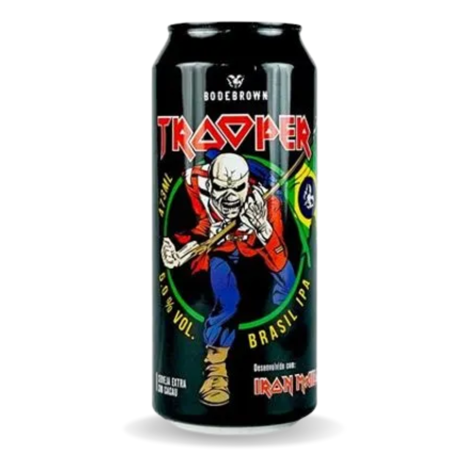 Comprar CERVEJA THE TROOPER BRASIL IPA LATA 470ML - a partir de R$35,88
