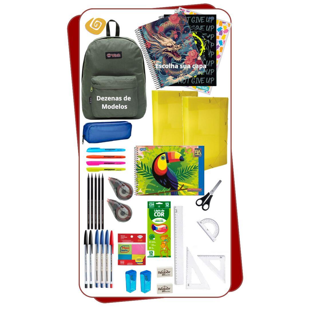 Comprar Material Escolar - Kit Escolar da Prefeitura de São Paulo - APP DUEPAY