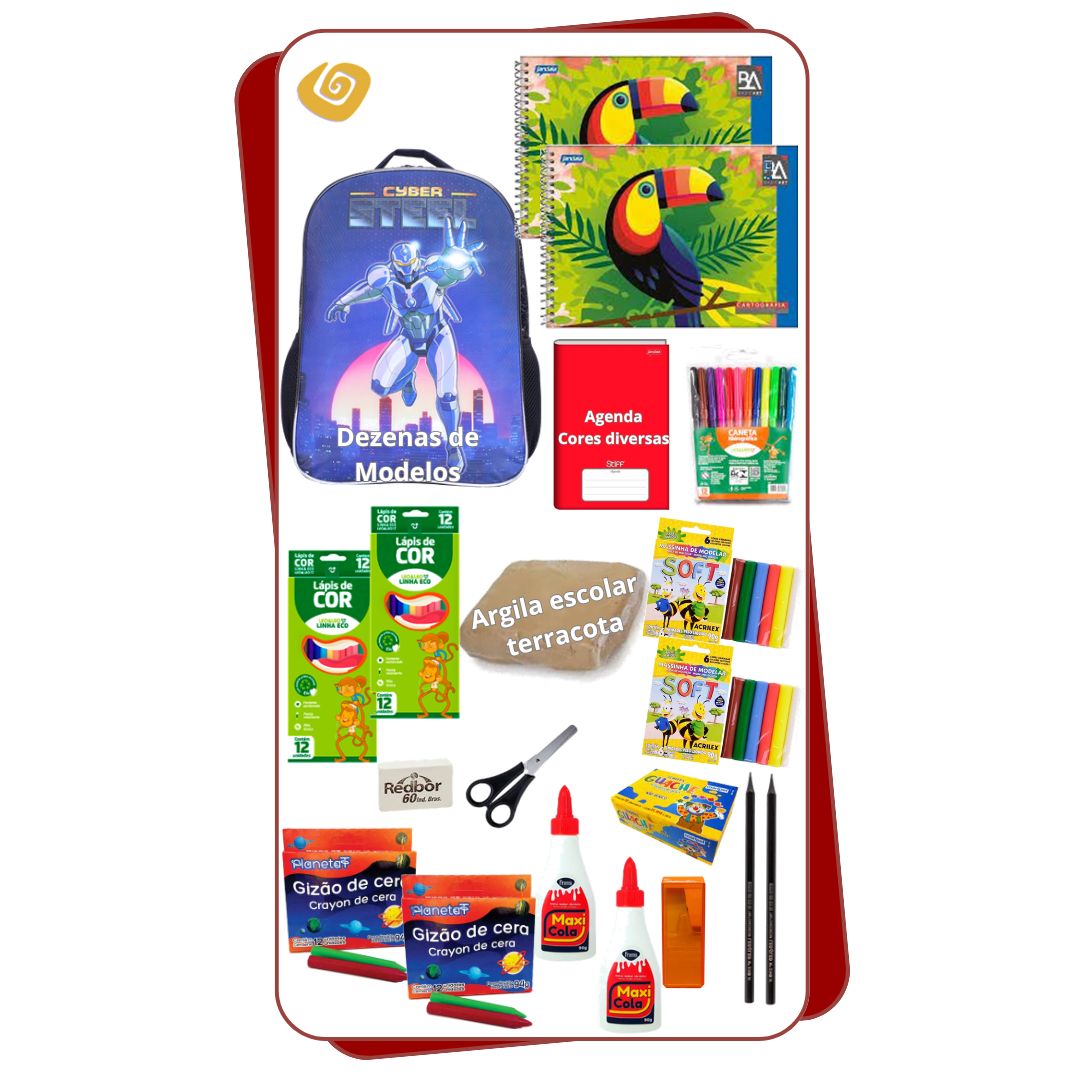 Kit Escolar da Prefeitura de São Paulo - APP DUEPAY