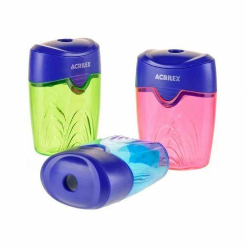 Comprar Apontador com depósito grande, Acrilex - 1 Un. - R$9,90 - Kit ...