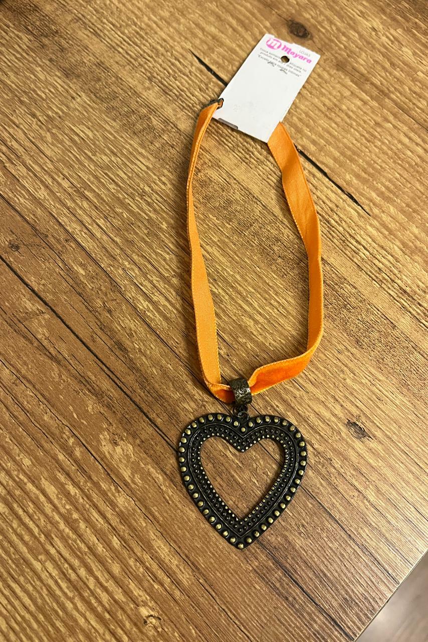 Comprar Colar De Frida Coração Grande - lojas mayara lira shop