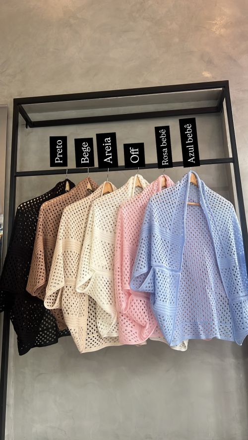 Comprar Quimono casulo Camassia - rendado - Petit Poa Tricot