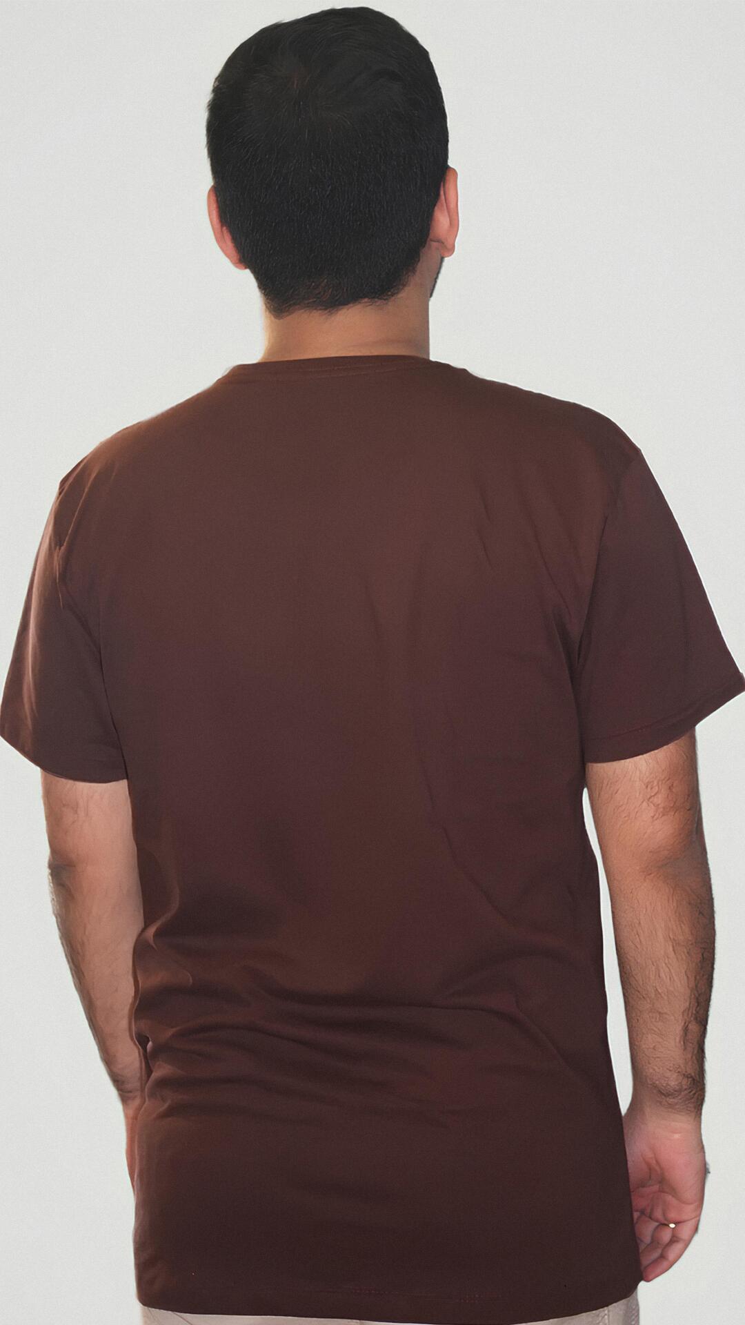 Camiseta Marrom Lisa Premium Conforto e Estilo - a partir de R$69,25