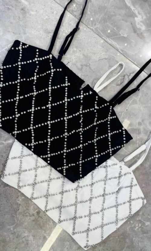 Comprar Cropped Strass - Loppez Modas