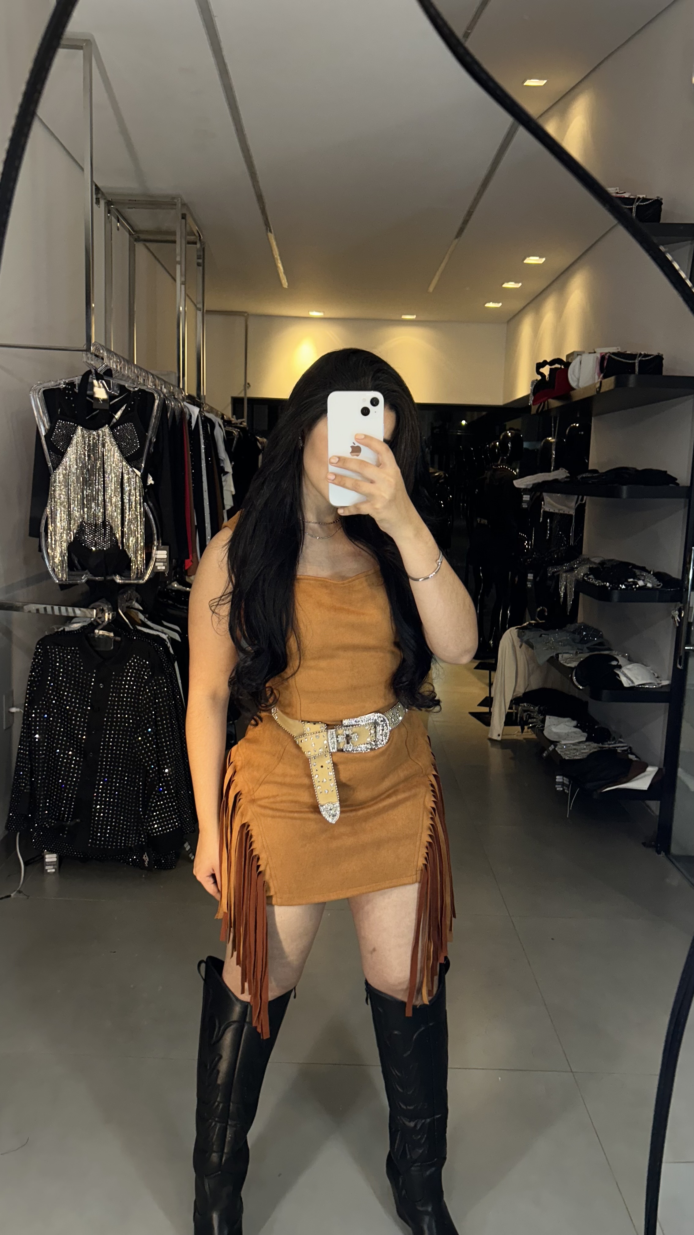 Comprar Vestido Country caramelo - R$189,99 - Loppez Modas