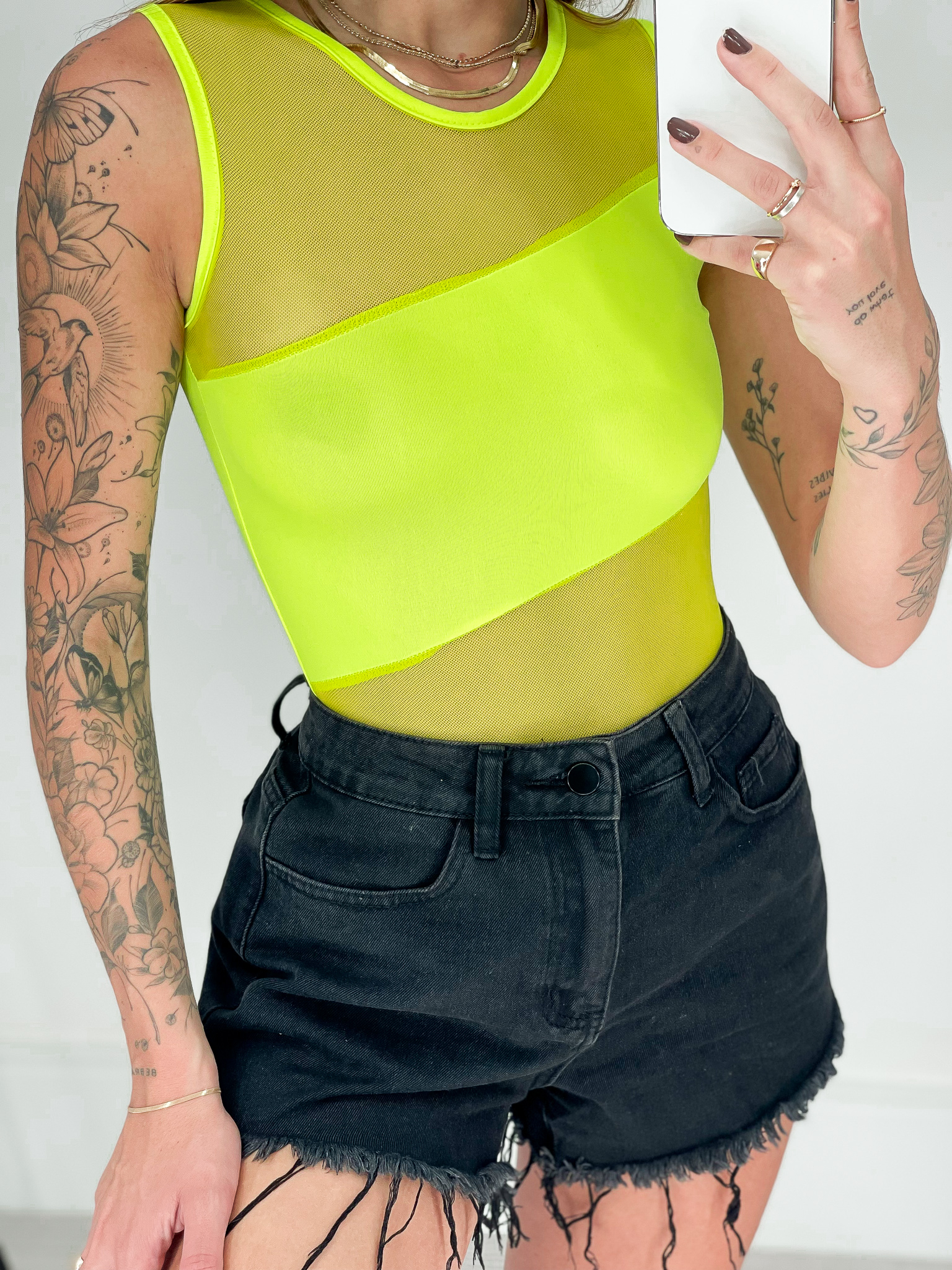 Comprar BODY GINNY - VERDE NEON - USE ELIZAH