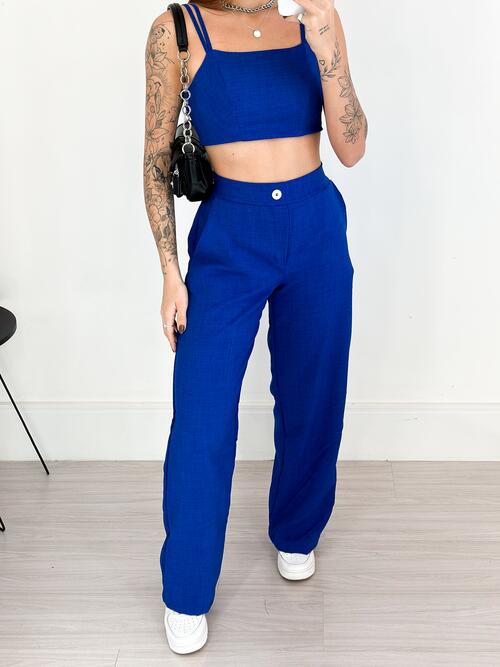 Comprar CALÇA TEREZA - AZUL ROYAL