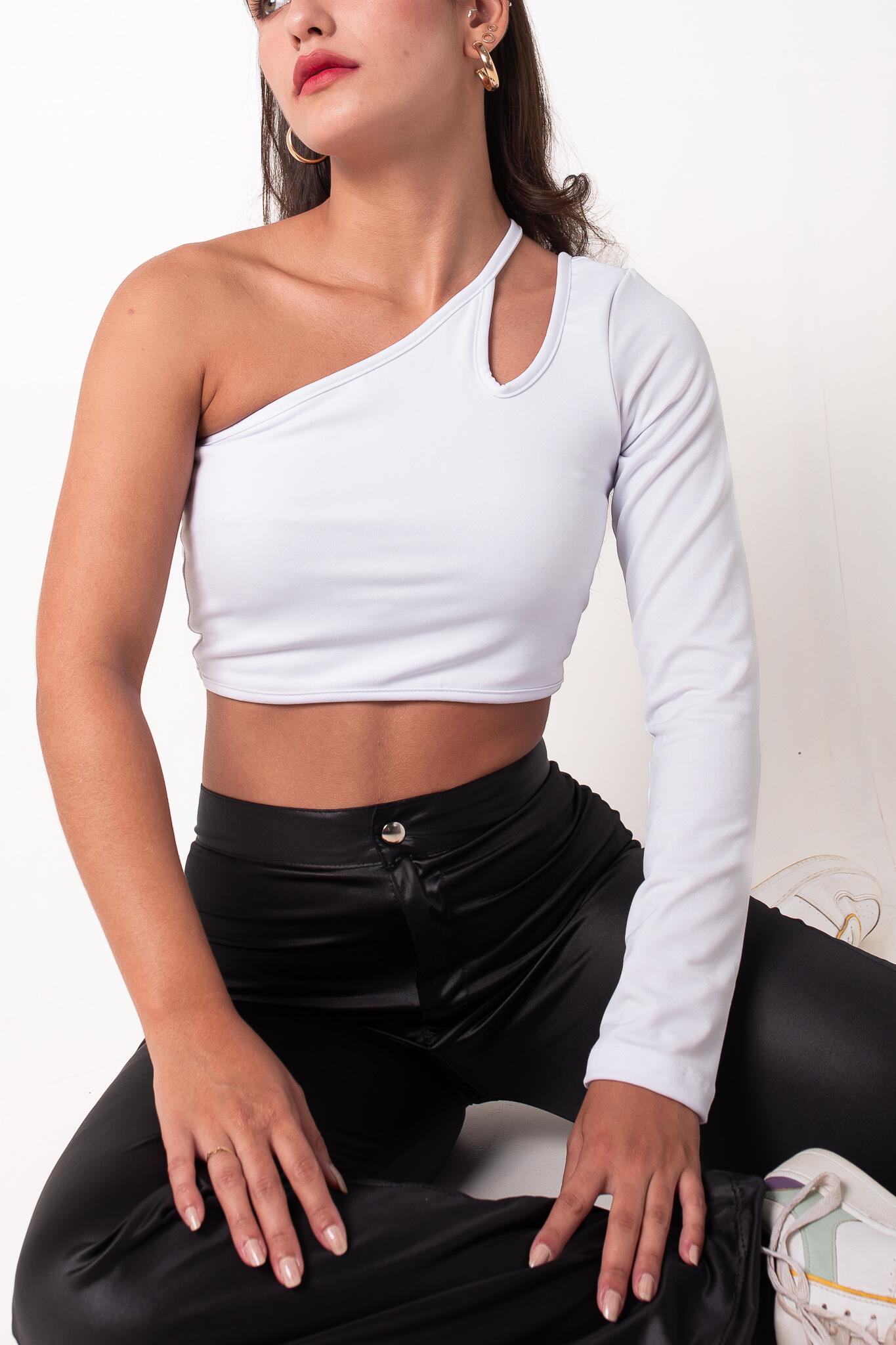 Comprar CROPPED LOLA - BRANCO - USE ELIZAH