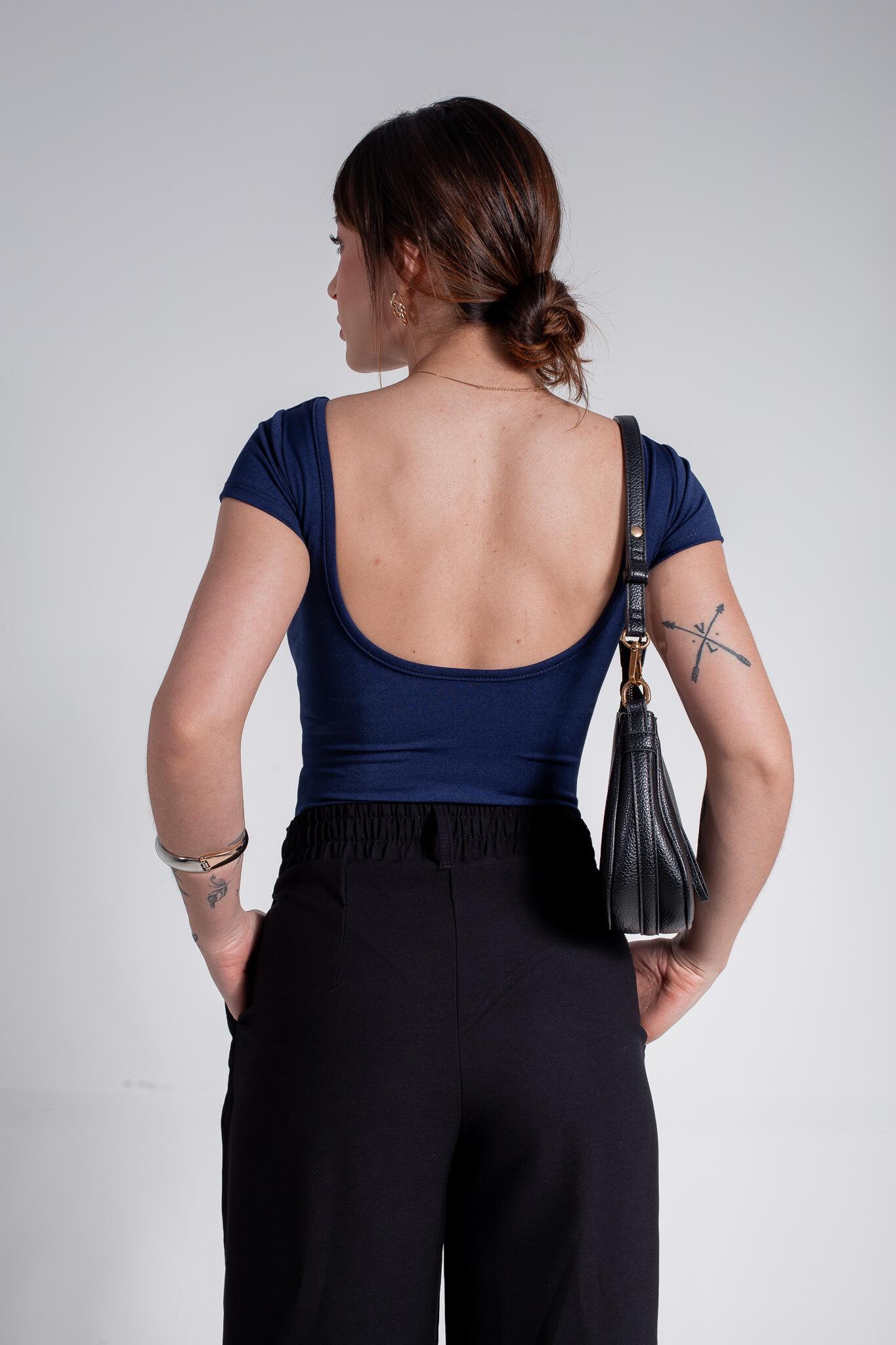 Comprar BODY CLAIRE - AZUL MARINHO - USE ELIZAH