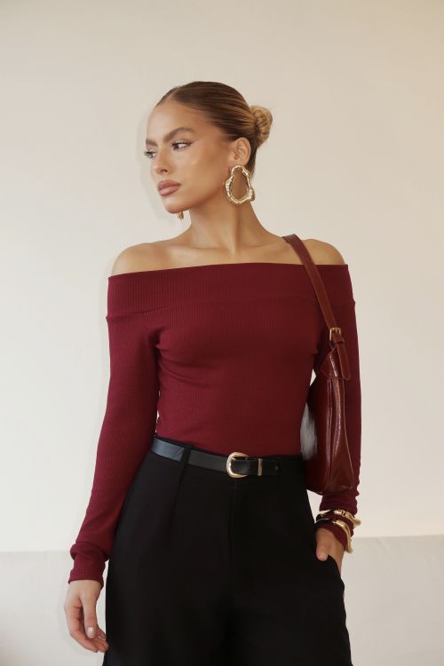 Comprar BLUSA ANITTA - BORDÔ - USE ELIZAH