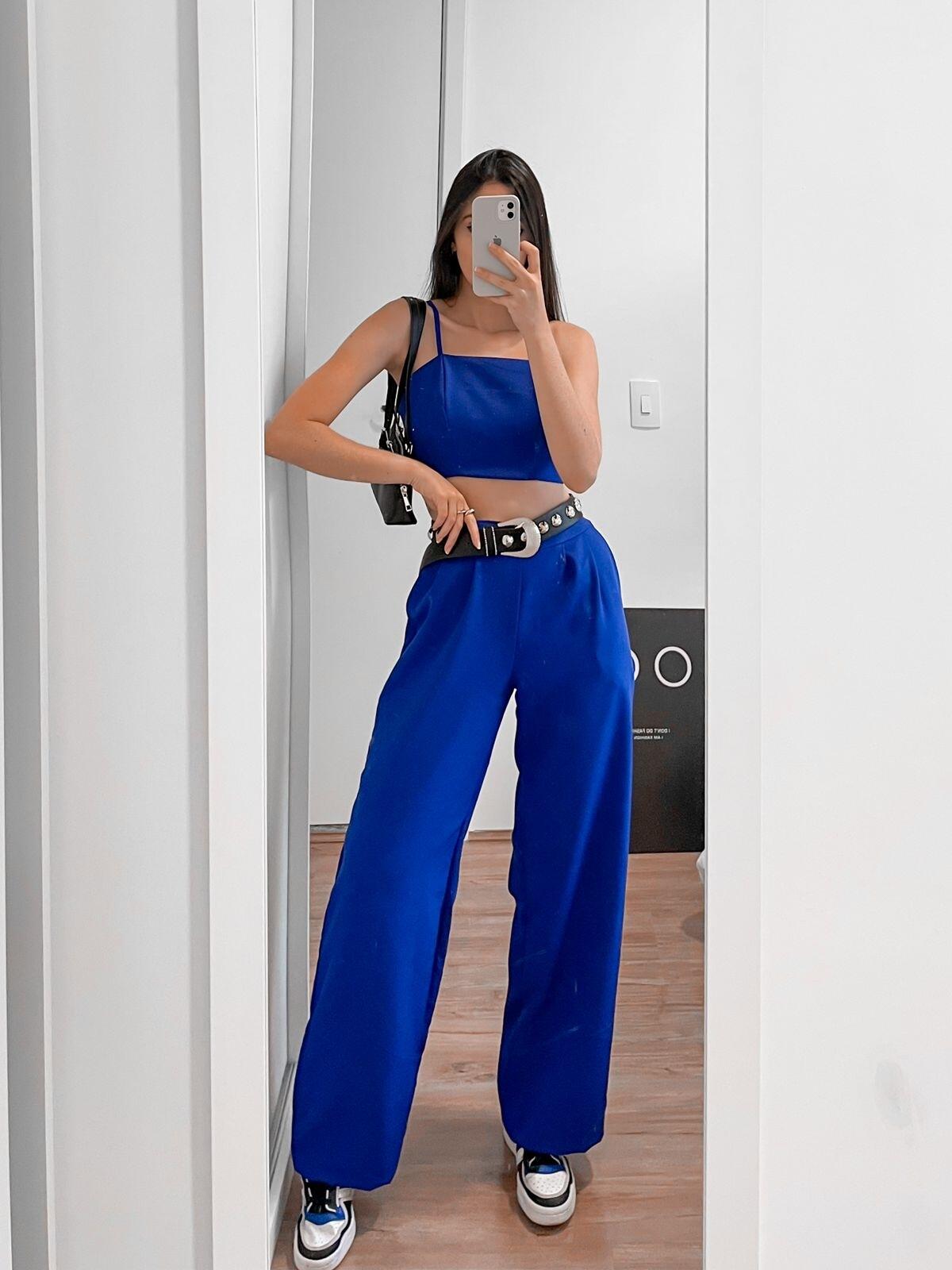 Comprar CALÇA AMY - AZUL ROYAL