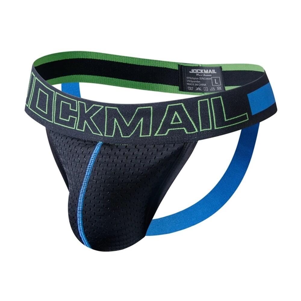 Jockstrap Jockmail Malha Respirável Dupla Dry Fit - a partir de R$56,90