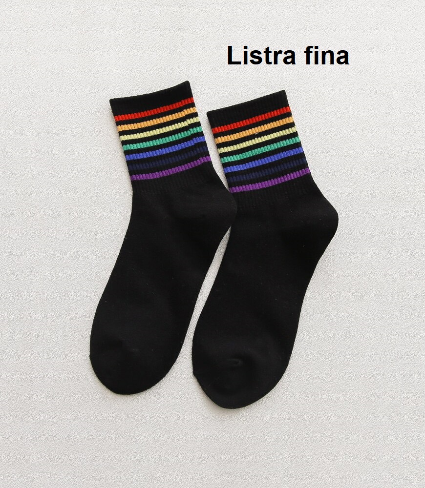 Comprar Meia listrada Rainbow - VISTASUACUECA