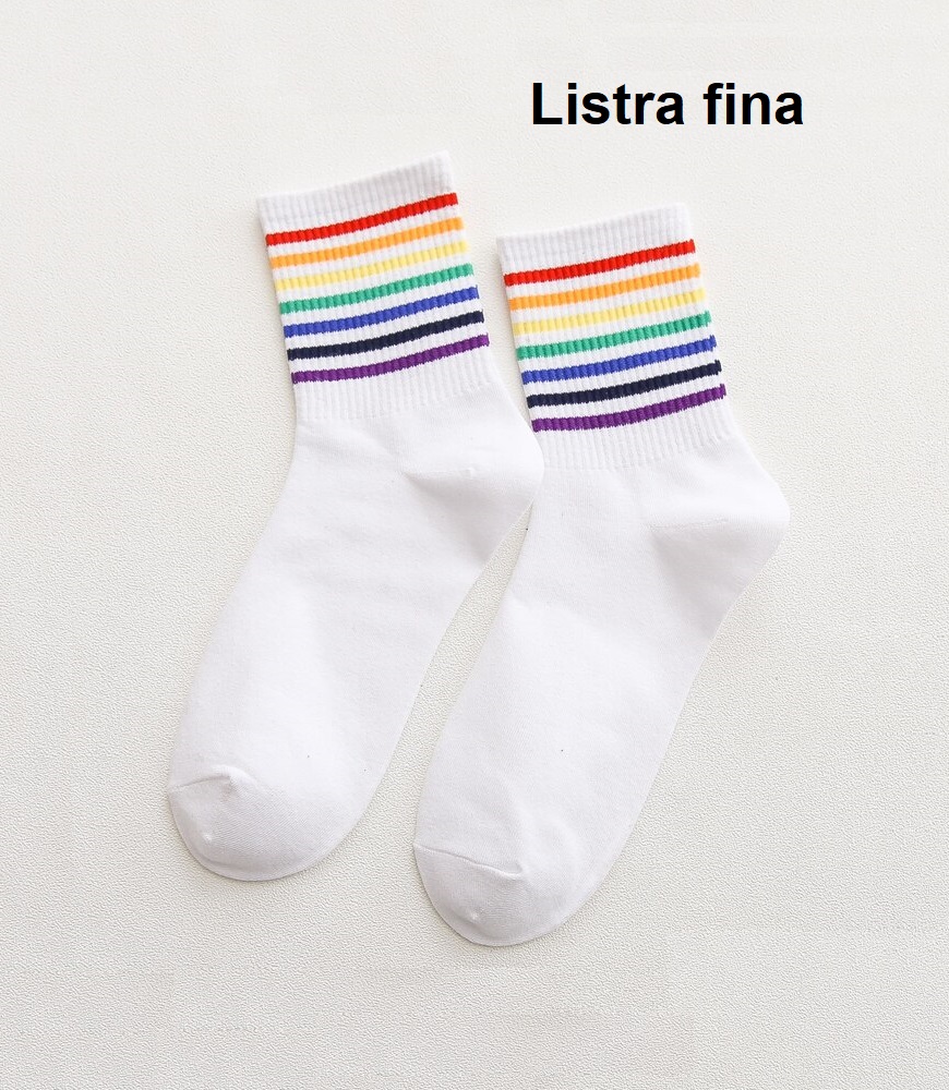 Comprar Meia listrada Rainbow - VISTASUACUECA