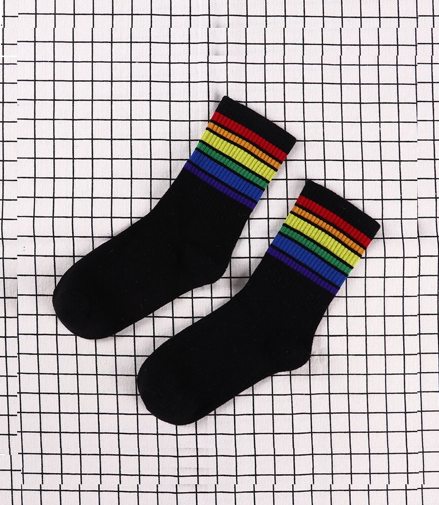 Comprar Meia listrada Rainbow - VISTASUACUECA