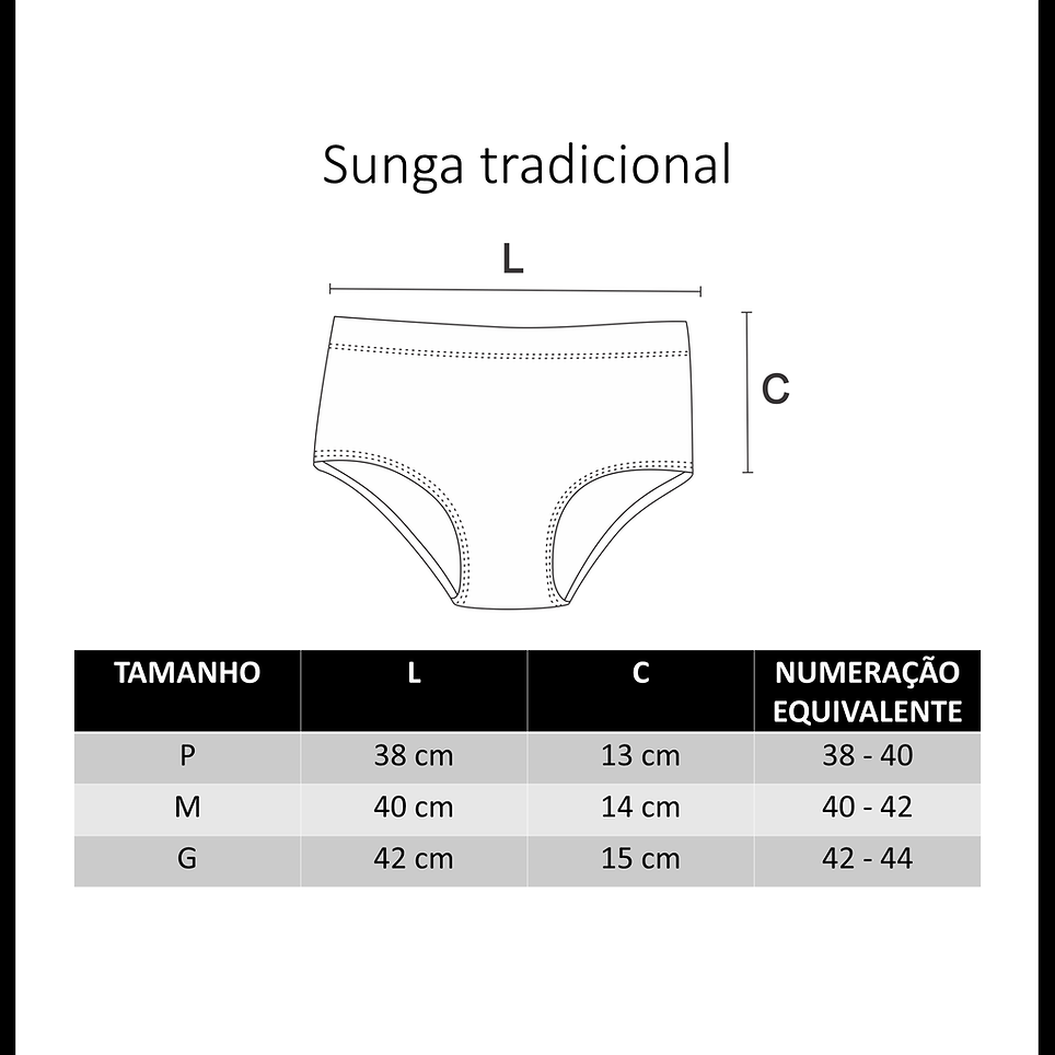Sunga Tradicional Azul Royal Canelada Masculina - a partir de R$94,90