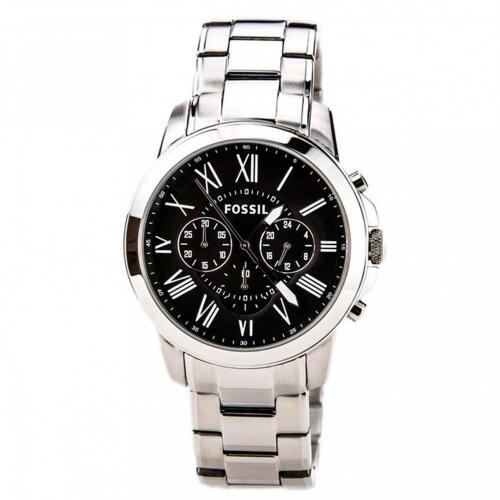 Comprar Fossil Masculino Analógico Cronógrafo Prata FS4736/1PN - a ...