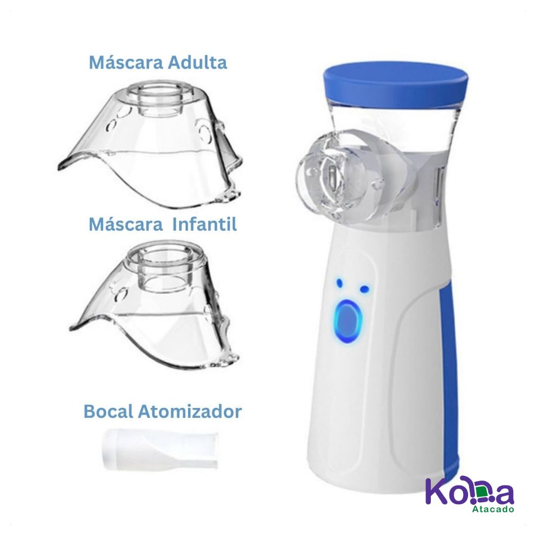Comprar Nebulizador Inalador Portátil Compacto - a partir de R$35,63 ...