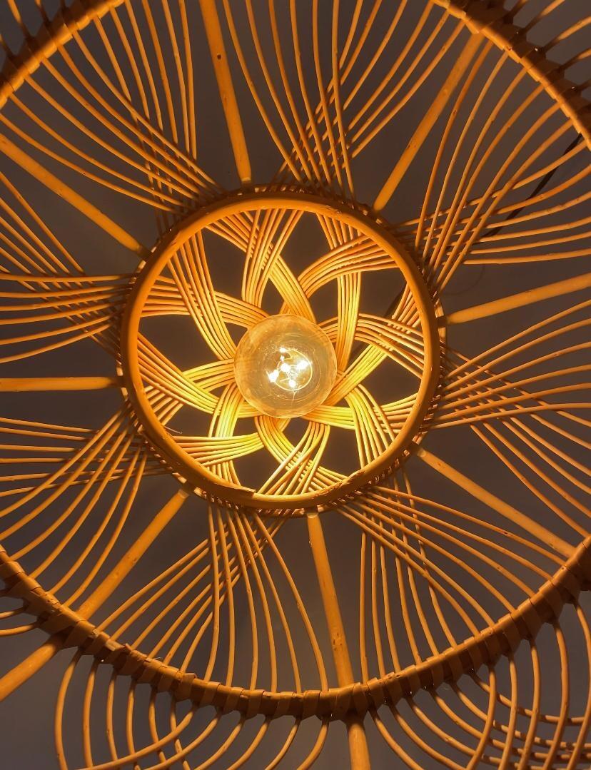 Comprar Luminária Mandala em vime