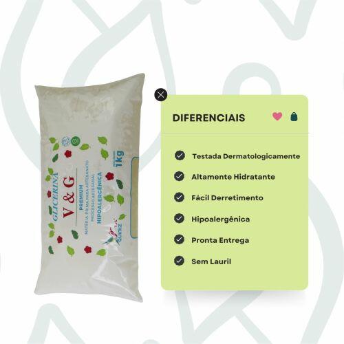 Base Glicerinada para Sabonete Transparente 100% Vegetal 5kg - a partir ...