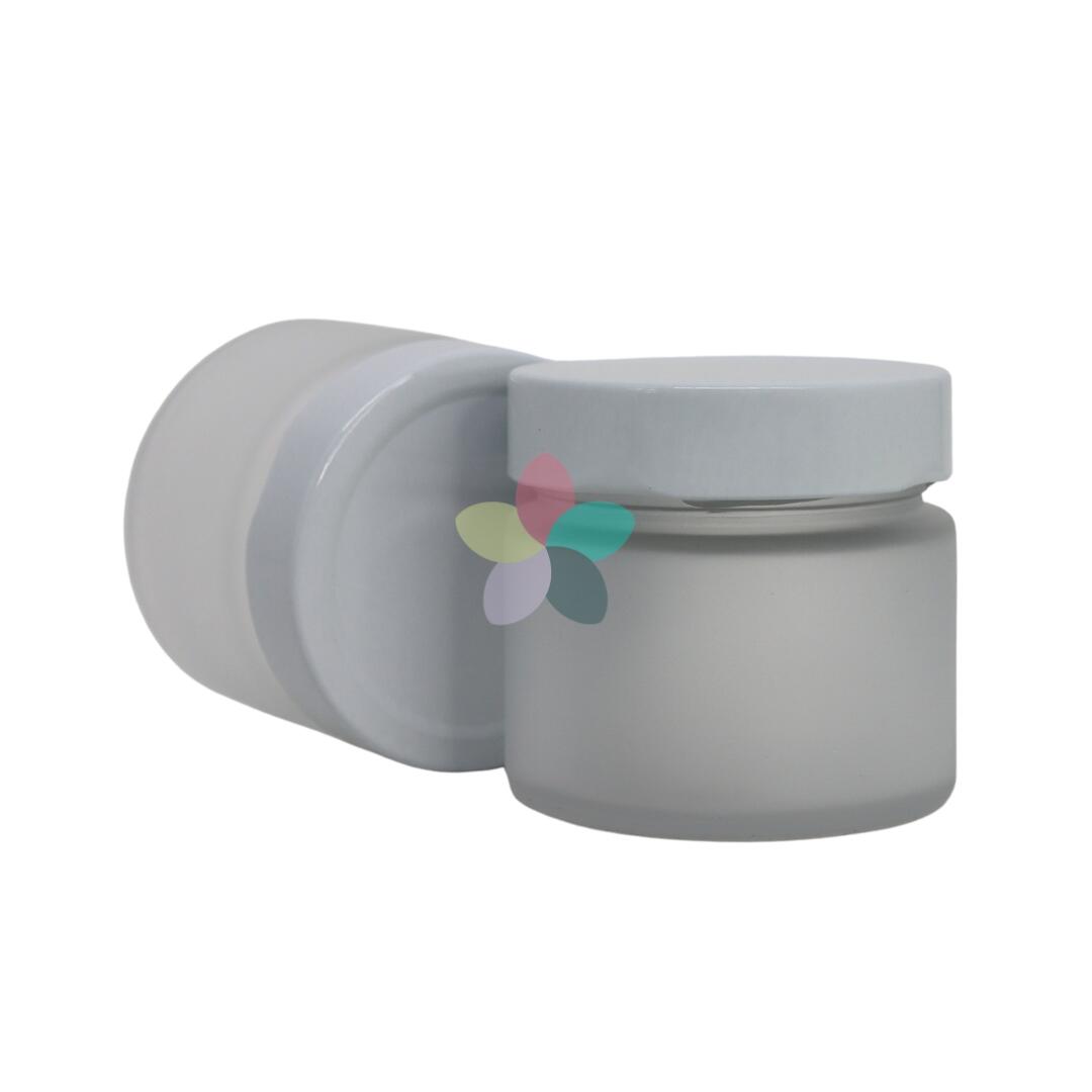 Kit 6 Potes La Pianezza 210ml Fosco com Tampa Branca - a partir de R$65,61