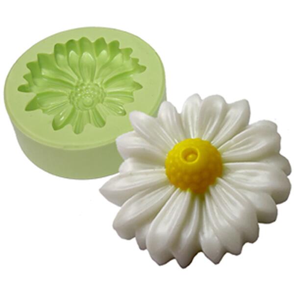 Molde Flor Margarida Pequena Tudo para Velas