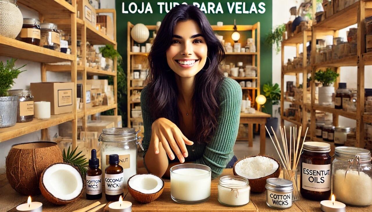 velas aromáticas como fazer com Loja Tudo Para Velas