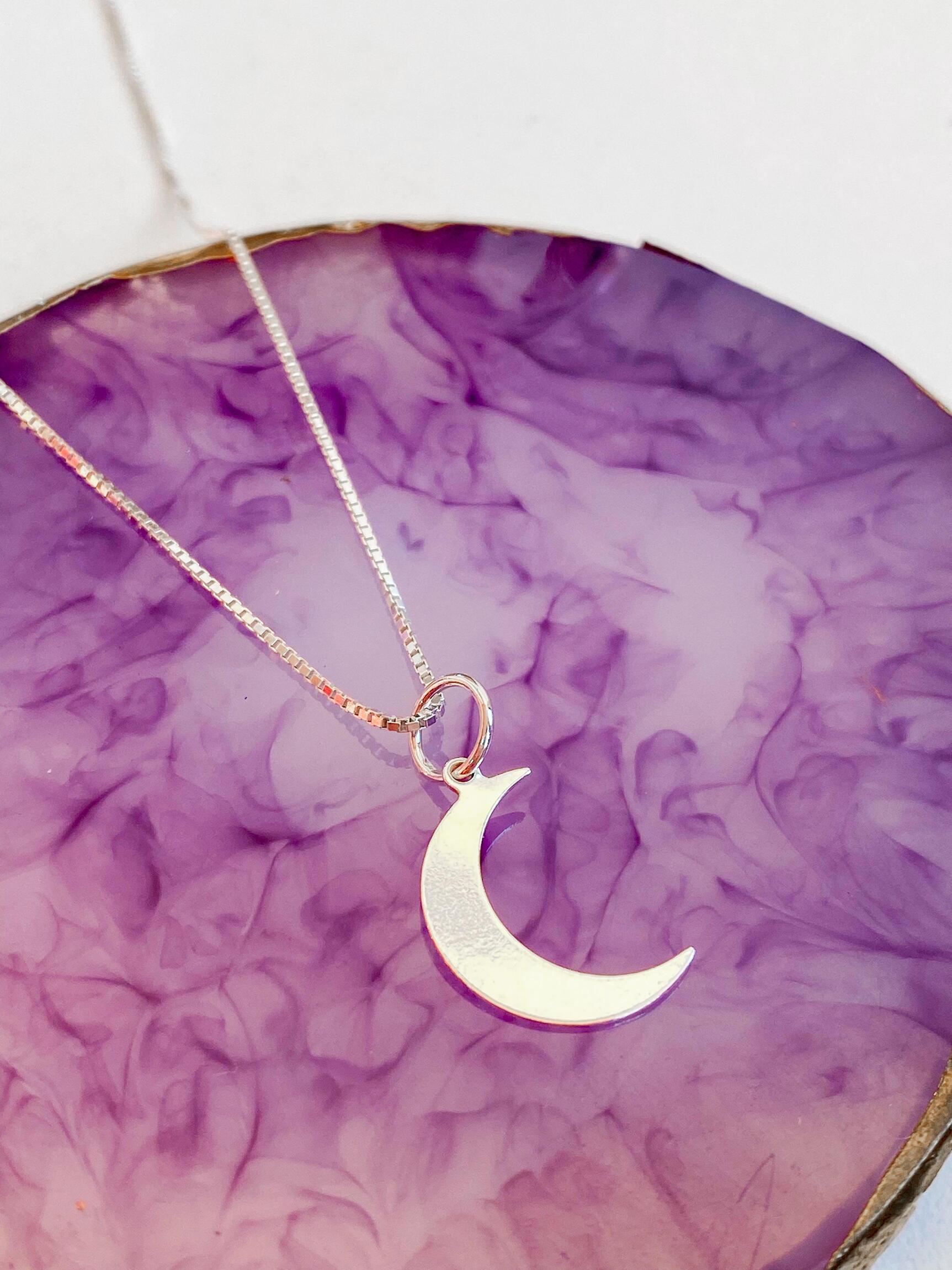 Colar Lua Minguante | Ohana Joias