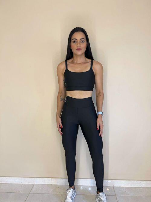 Comprar Legging Basic - Preto - Loja Deixa Fluir