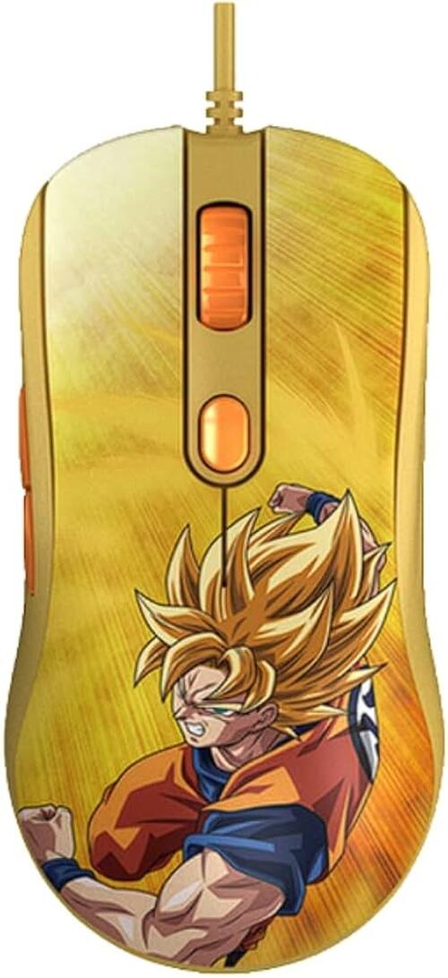 Mouse Gamer Akko Dragon Ball Super Saiyajin 5000 Gold AG325 - R$235,90