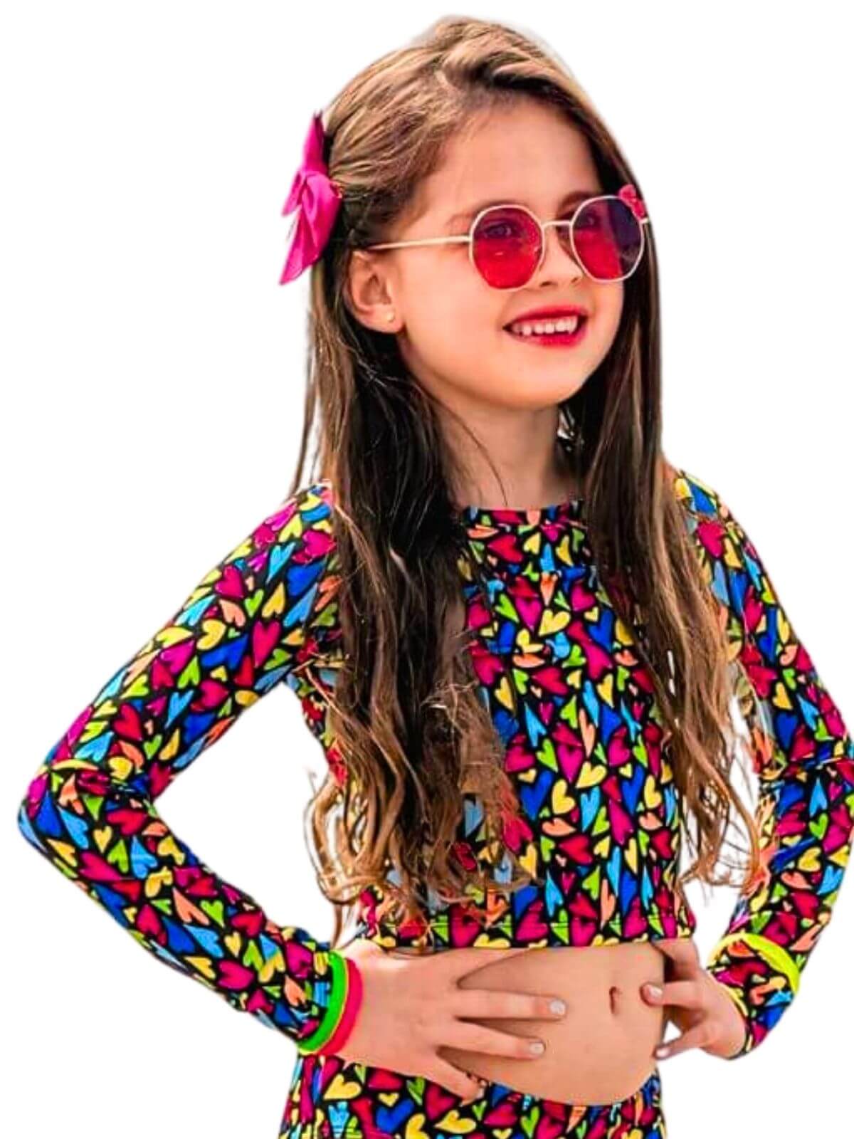 Comprar Biquíni Manga Longa Infantil Solenza Moda Praia - Use Solenza ...