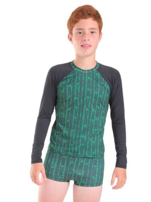 Comprar Conjunto UV Masculino Infanto Juvenil Solenza Moda Praia - de R ...